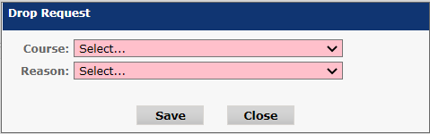 How to Submit a Drop Request