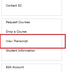 How to Access Your Transcripts