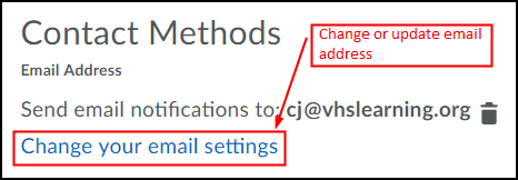 How to Setup Course Email Notifications