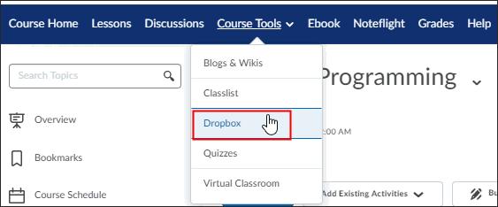How to Use the Dropbox