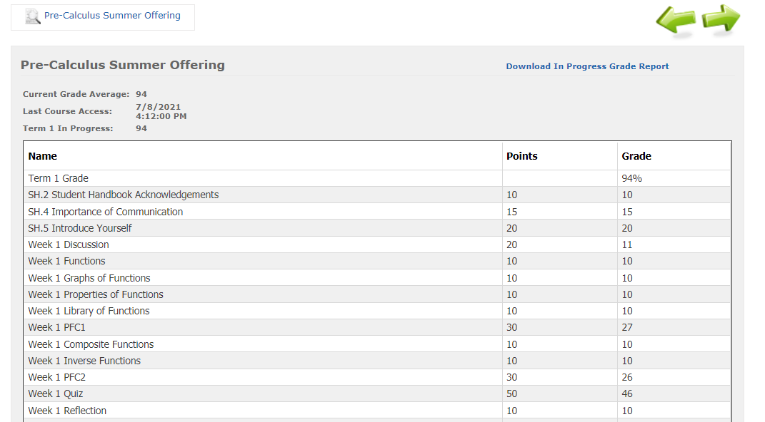 VHS Learning Service Center