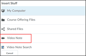 How to Create a Video Note
