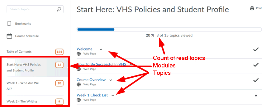 User Guide: Navigating Your Course