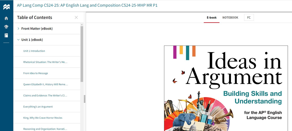 How to Access Your Achieve eBook